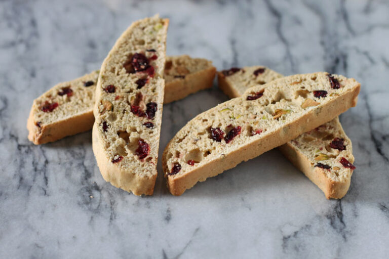 Cranberry Pistachio Biscotti - Recipe Runner