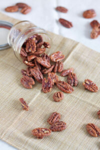Maple Bourbon Roasted Pecans - Recipe Runner
