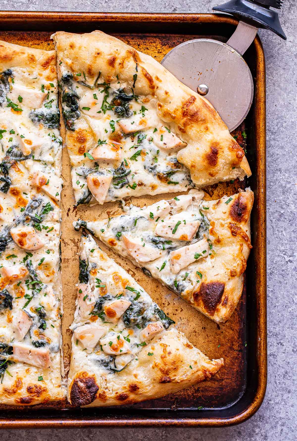 Chicken Alfredo Pizza Recipe Runner