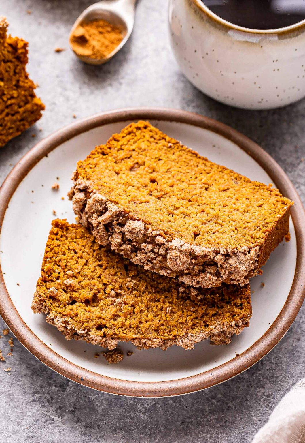 Vegan Pumpkin Streusel Bread - Recipe Runner