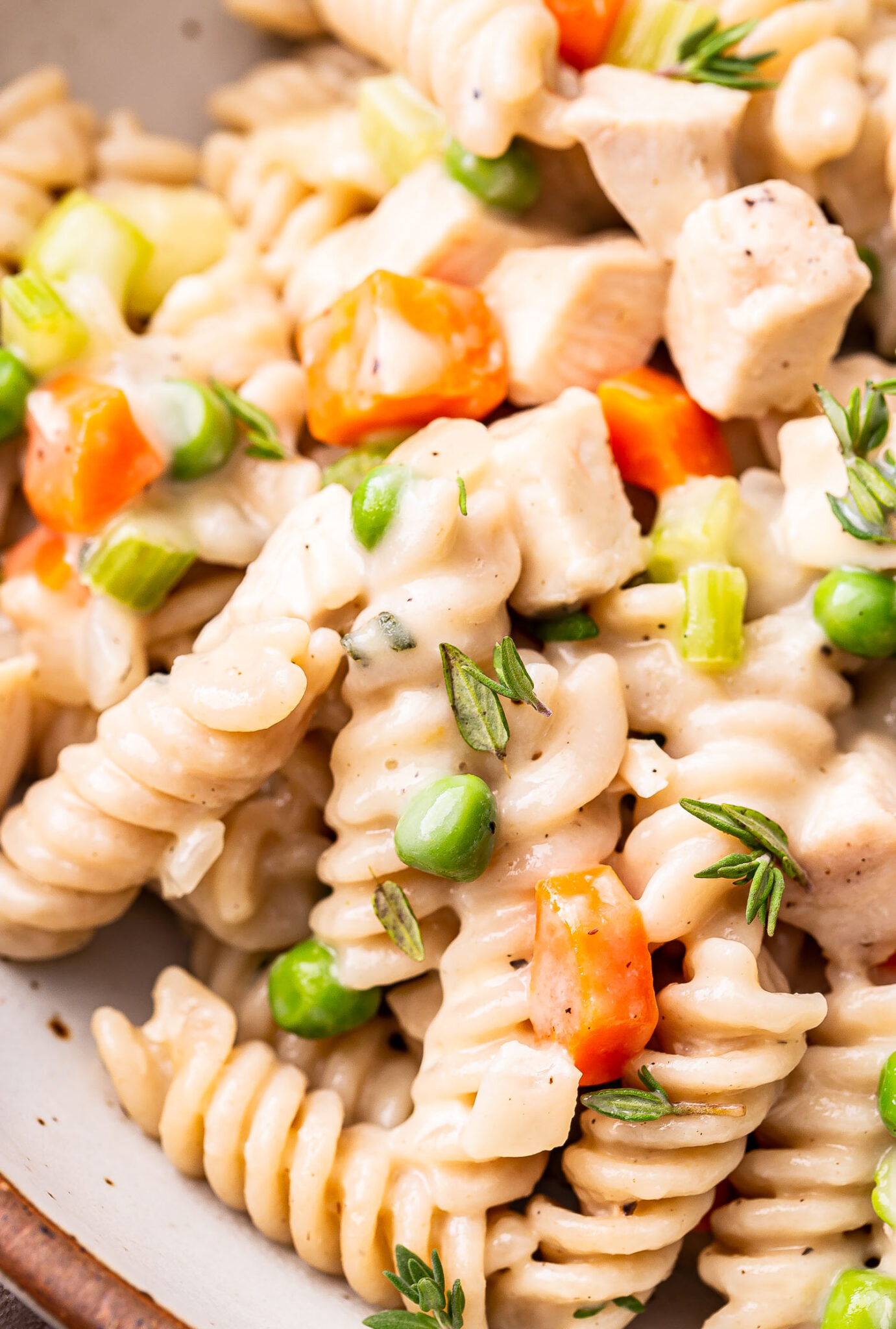 Chicken Pot Pie Pasta - Recipe Runner