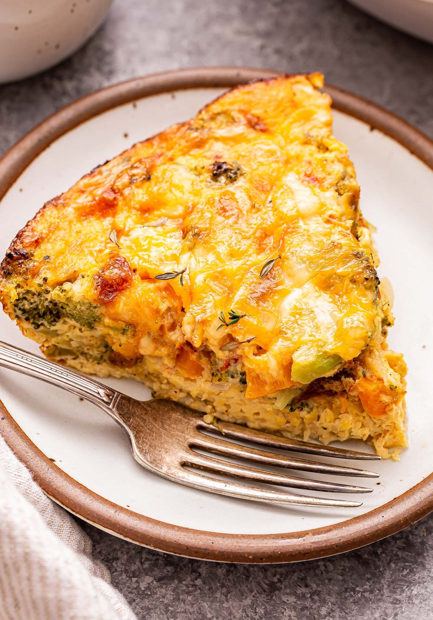 Crustless Vegetable Quiche - Recipe Runner