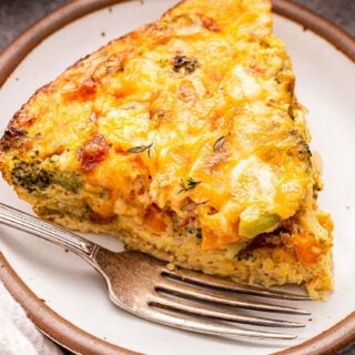 Crustless Vegetable Quiche - Recipe Runner