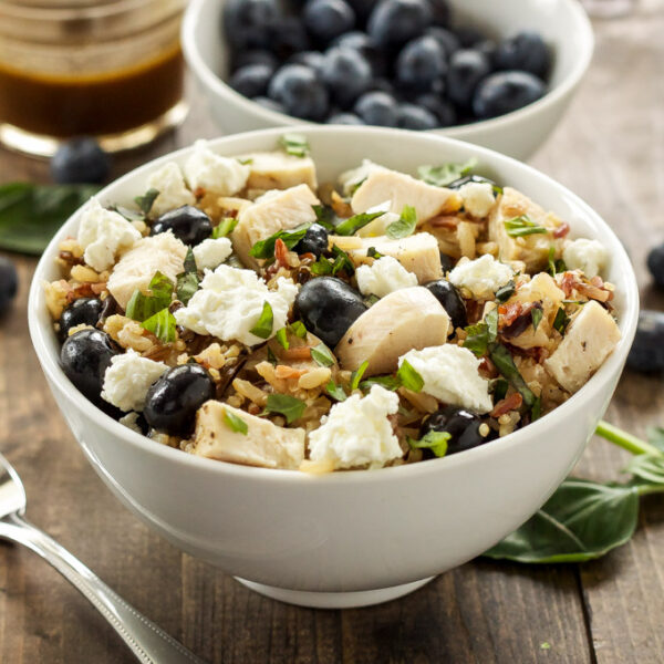 Blueberry Basil Rice Salad - Recipe Runner