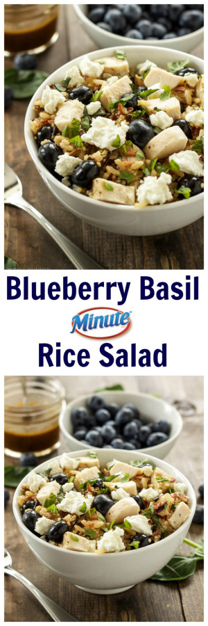 Blueberry Basil Rice Salad - Recipe Runner