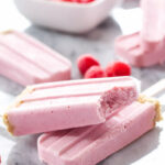 Raspberry Cheesecake Yogurt Popsicles - Recipe Runner