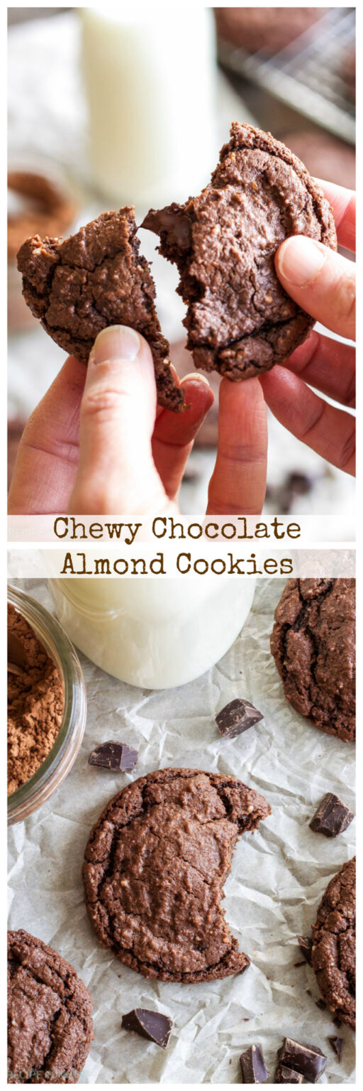 Chewy Chocolate Almond Cookies - Recipe Runner
