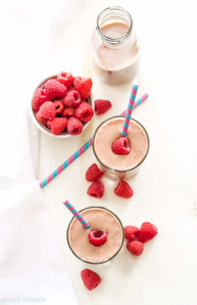 Chocolate Raspberry Smoothie - Recipe Runner
