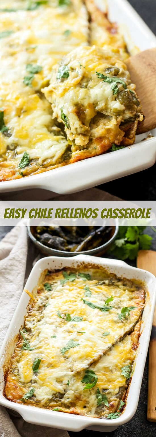 Easy Chile Rellenos Casserole - Recipe Runner