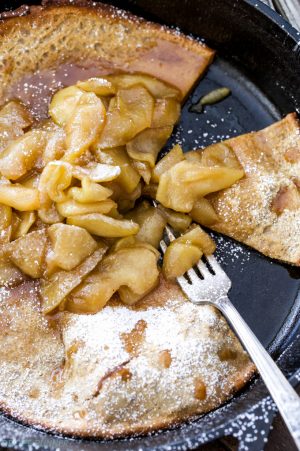 Gingerbread Dutch Baby with Cider Apples - Recipe Runner