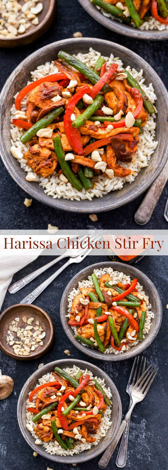Harissa Chicken Stir Fry - Recipe Runner