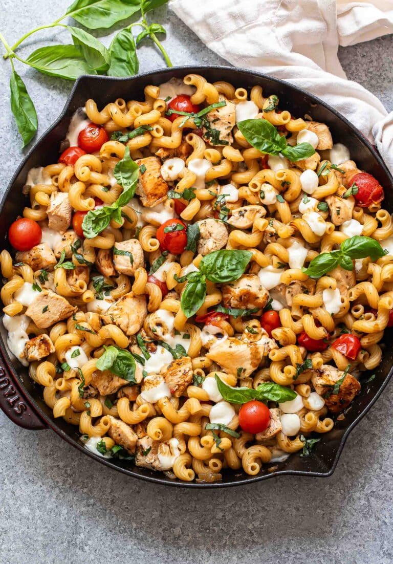 Caprese Chicken Pasta - Recipe Runner