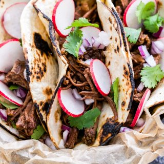 Sweet and Spicy Ancho Chile Short Rib Tacos - Recipe Runner
