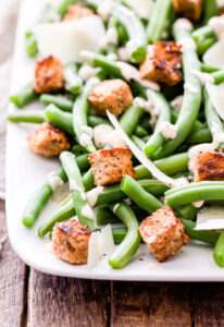 Green Bean Caesar Salad - Recipe Runner