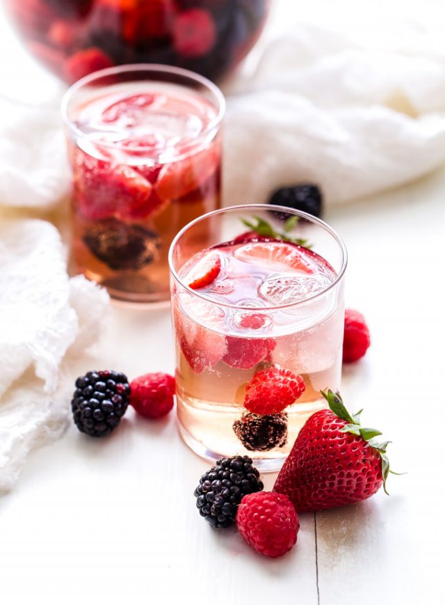 Berry Rosé Sangria - Recipe Runner