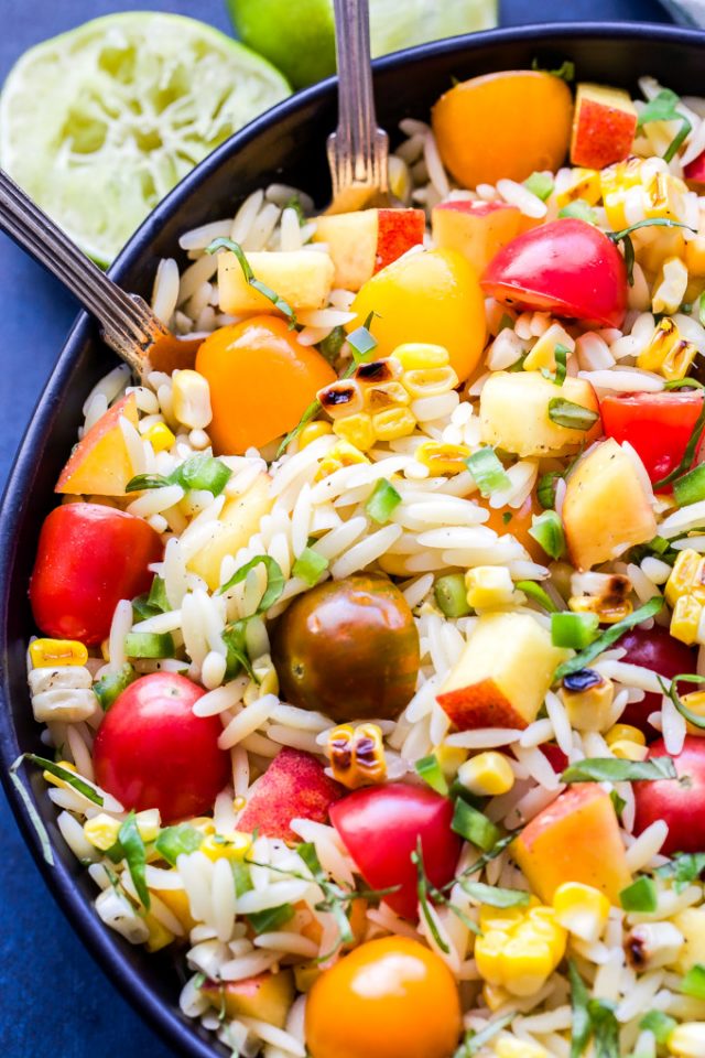 Summer Vegetable Orzo Salad - Recipe Runner