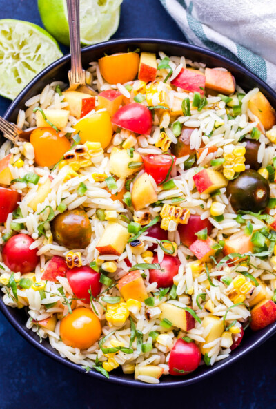 Summer Vegetable Orzo Salad - Recipe Runner