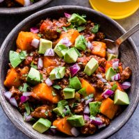 Slow Cooker Bison Sweet Potato Chili - Recipe Runner