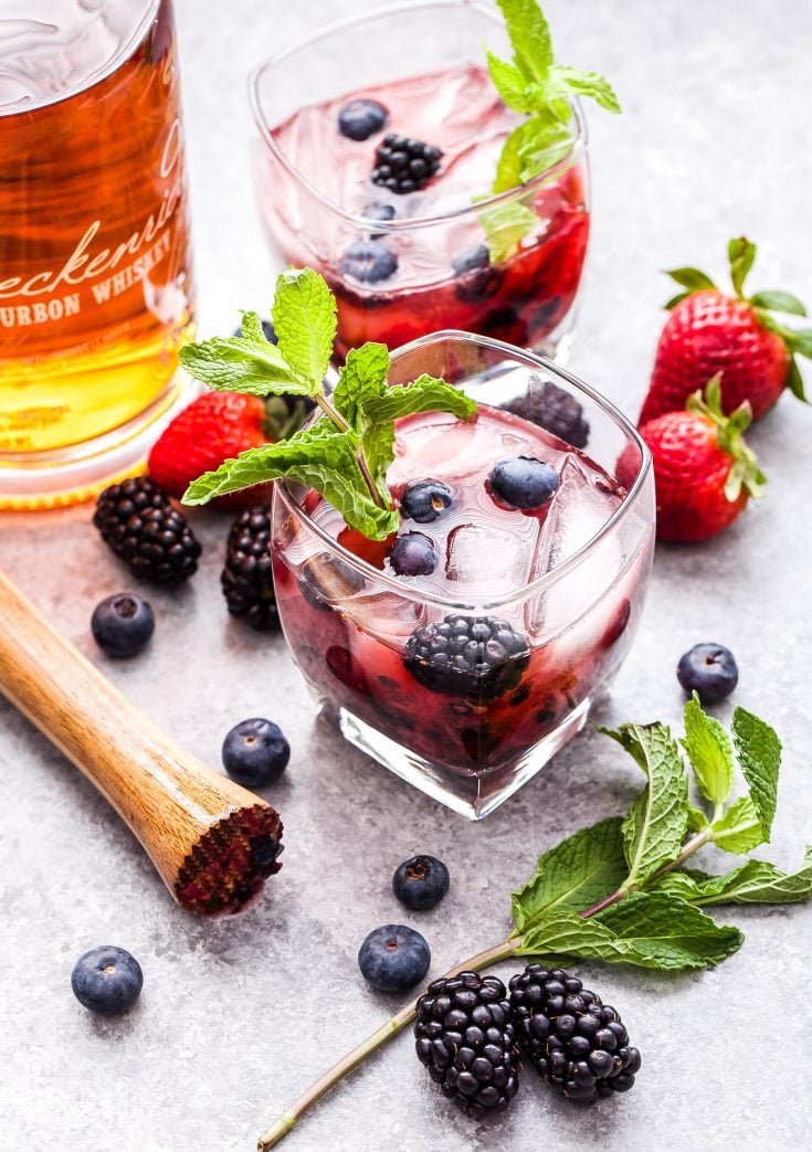 Mixed Berry Mint Julep - Recipe Runner