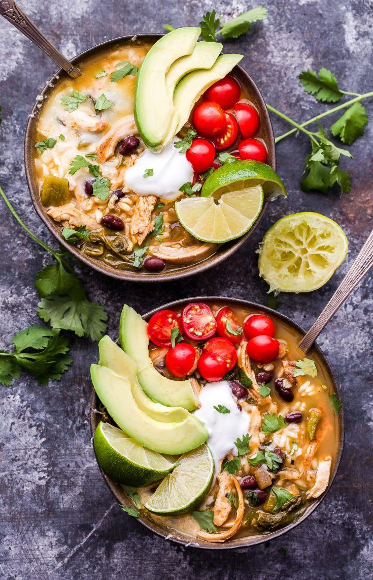 Southwest Chicken and Rice Soup - Recipe Runner