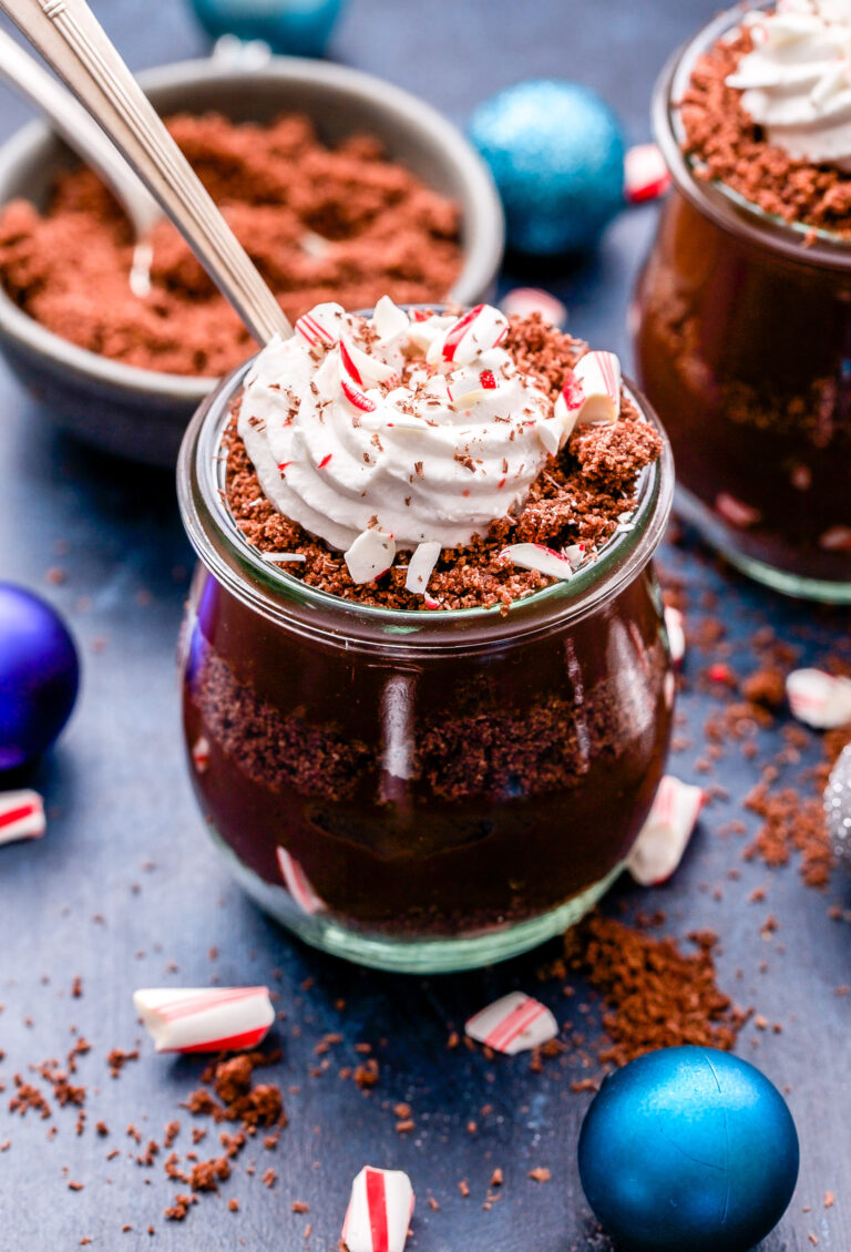 Peppermint Chocolate Pudding Parfaits - Recipe Runner