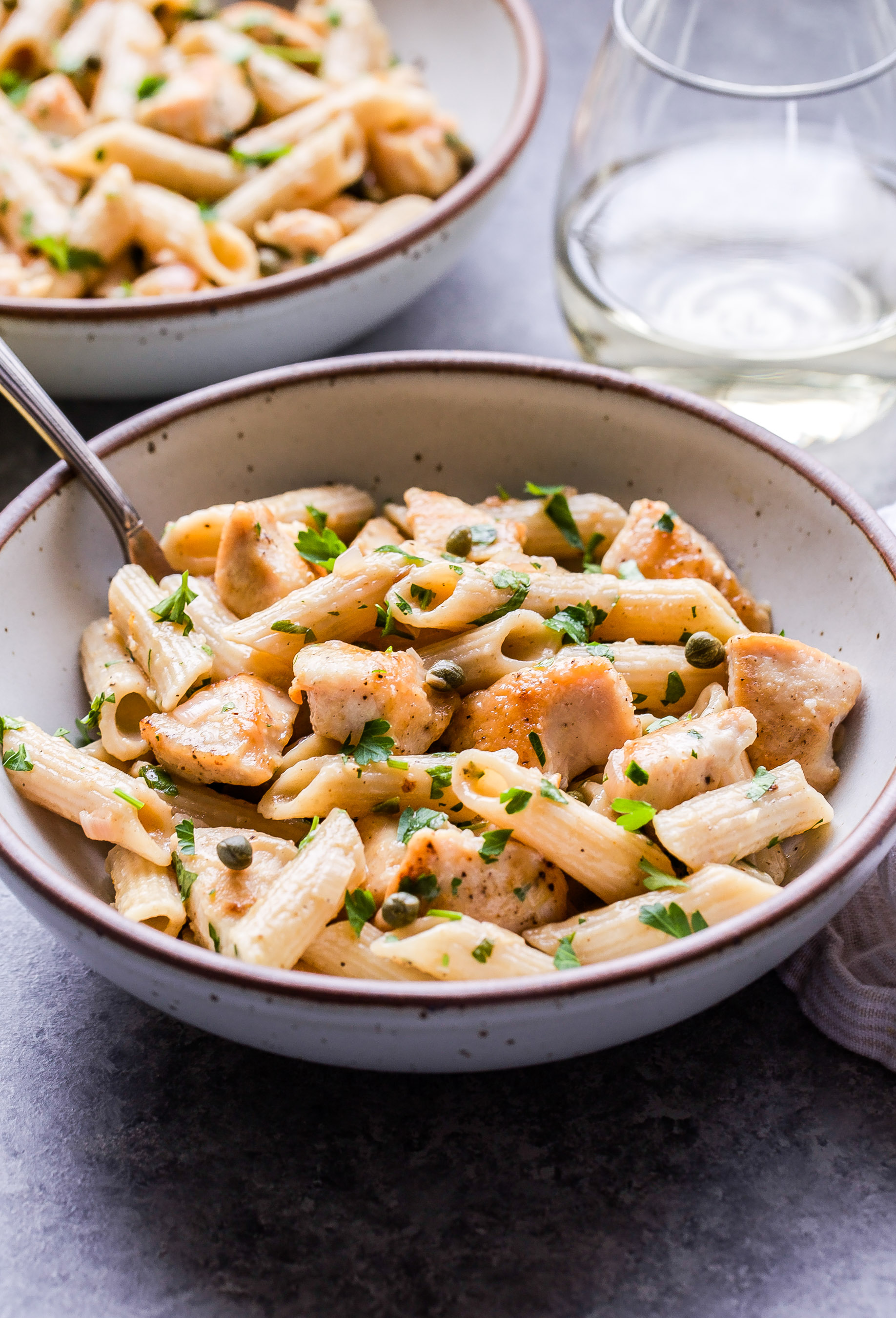 Chicken Piccata Pasta - Recipe Runner