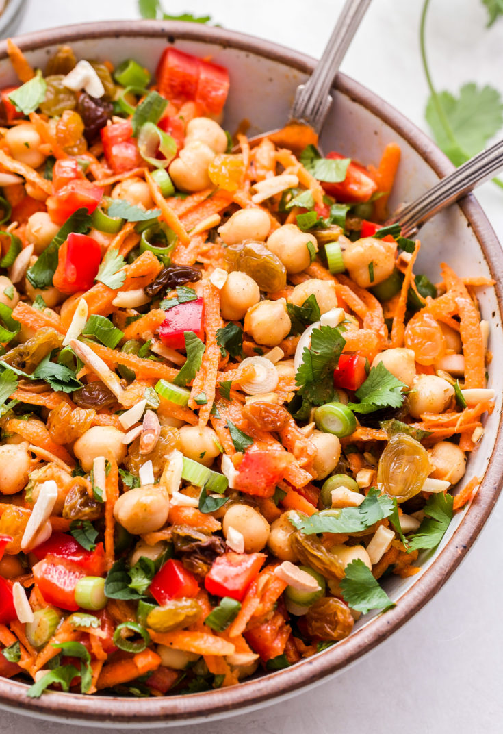 Moroccan Chickpea Salad - Recipe Runner