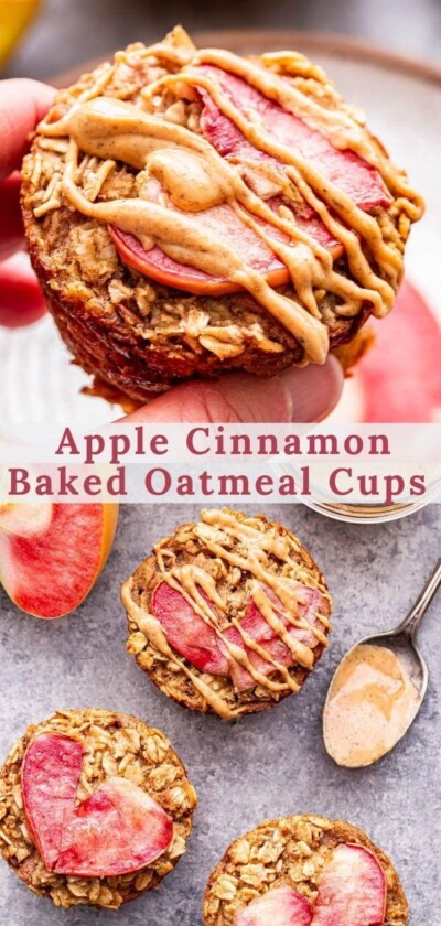 Apple Cinnamon Baked Oatmeal Cups - Recipe Runner