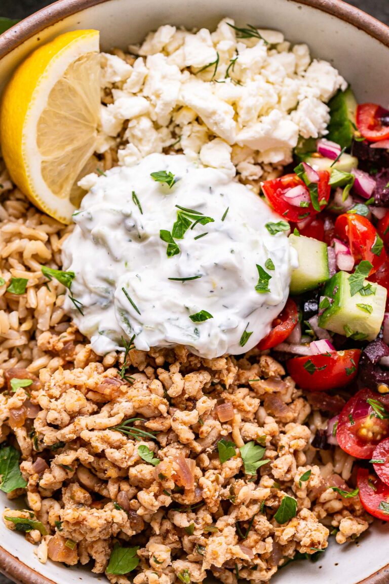 Greek Chicken Bowls