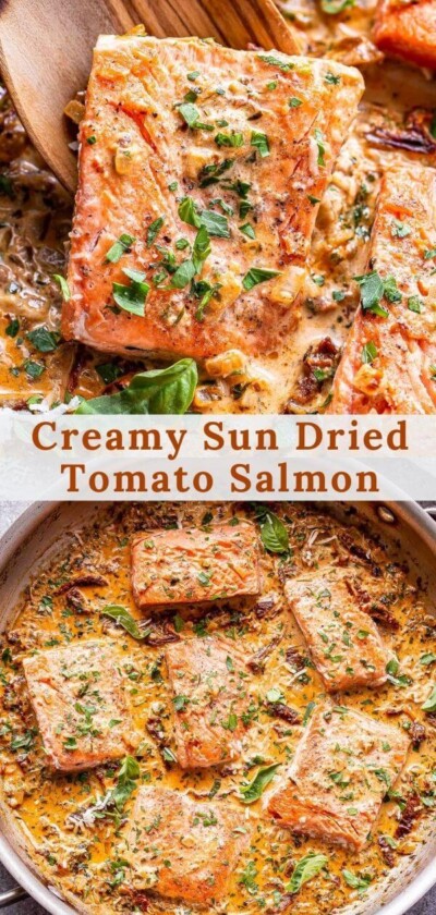 Creamy Sun Dried Tomato Salmon - Recipe Runner
