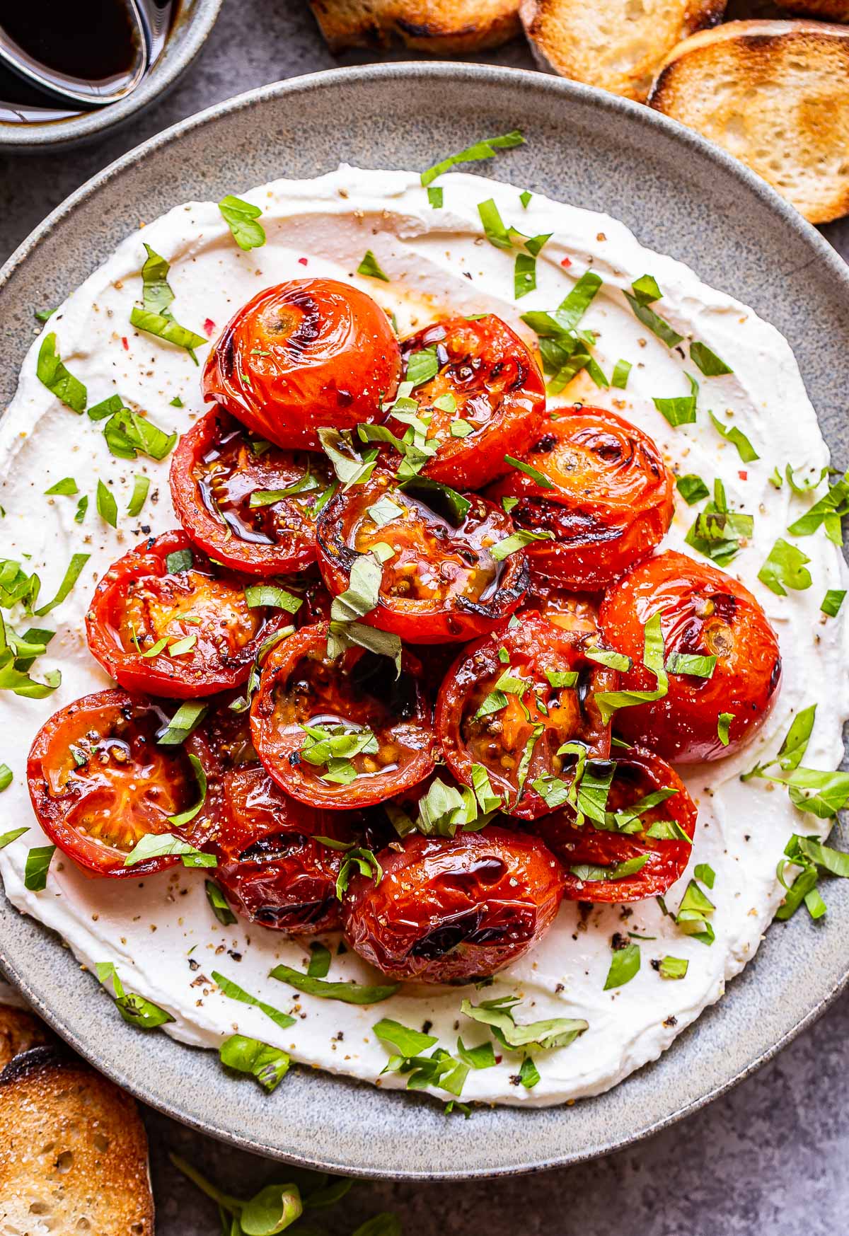 Grilled Tomatoes with Ricotta - Recipe Runner