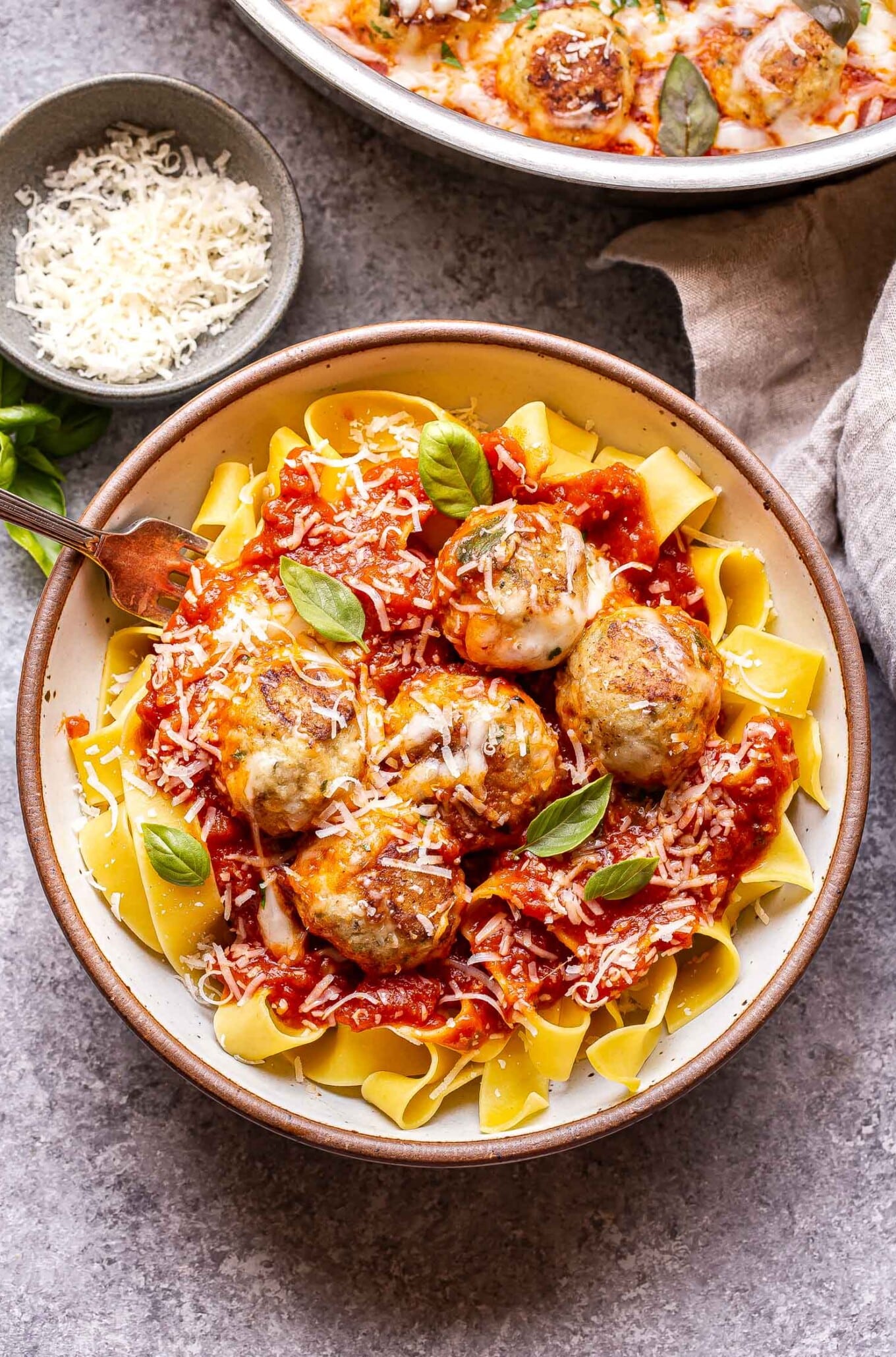 Chicken Parmesan Meatballs - Recipe Runner