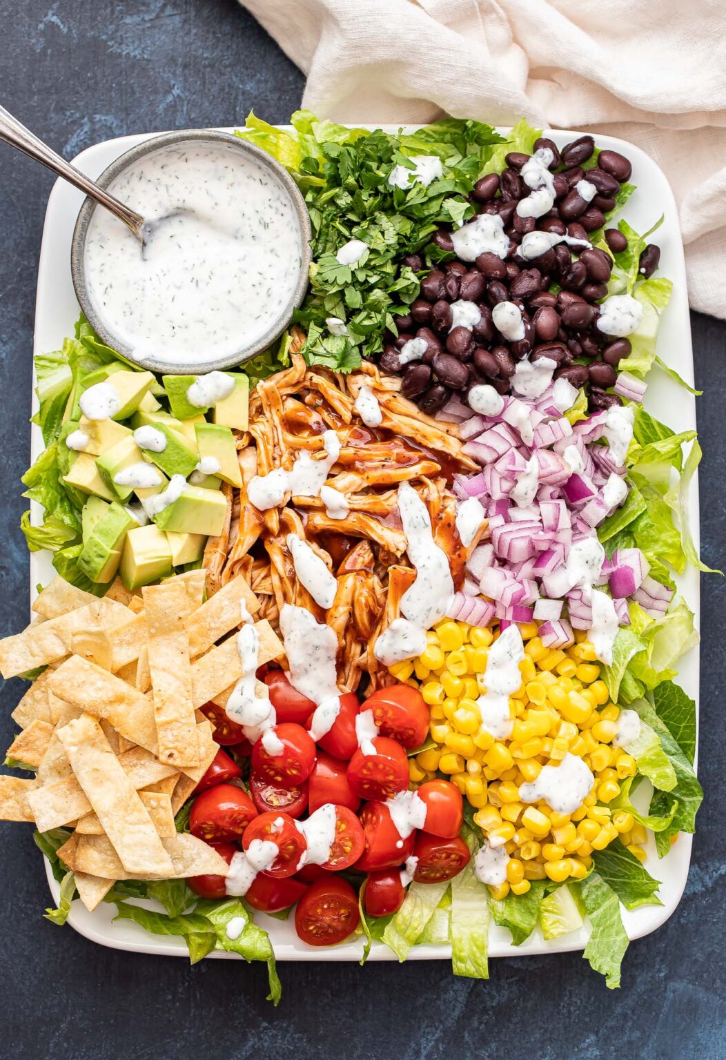 Barbecue Chicken Salad - Recipe Runner