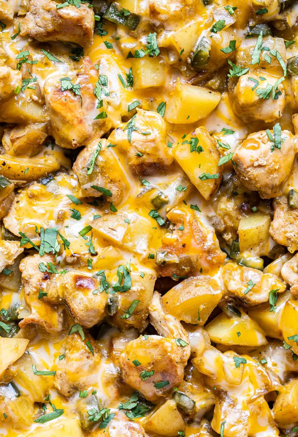 Green Chile Chicken and Potatoes