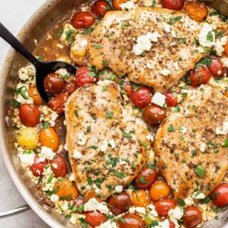 Chicken with Feta and Tomatoes - Recipe Runner