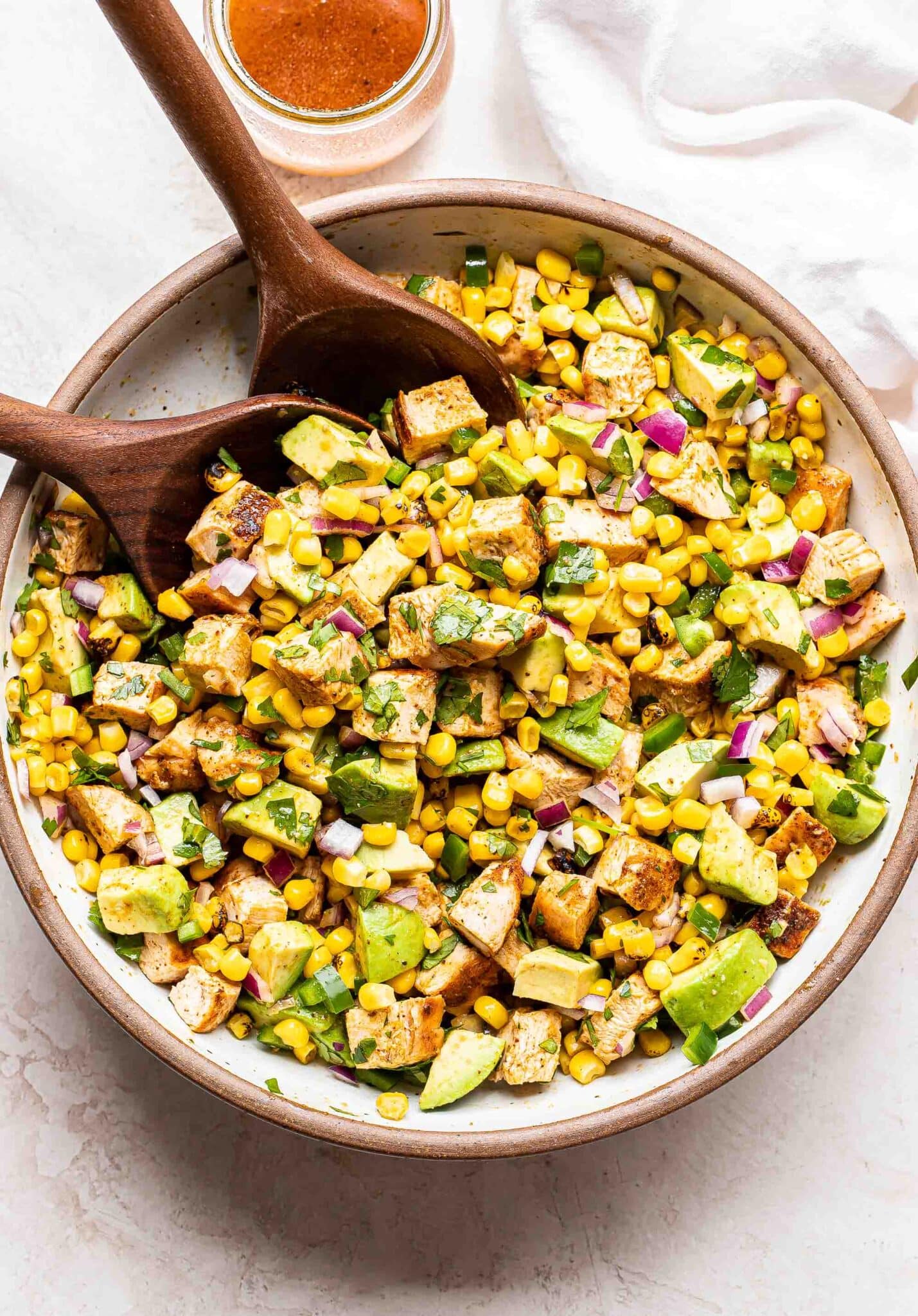 Chicken Avocado Corn Salad - Recipe Runner