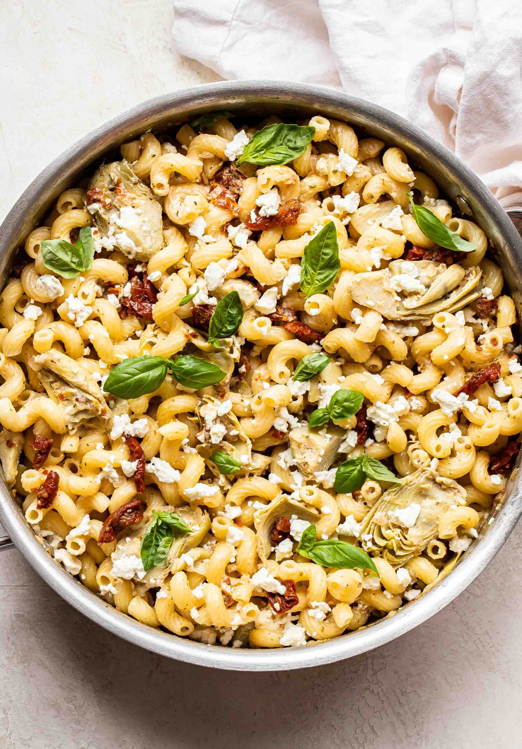 Sun Dried Tomato Feta Pasta - Recipe Runner