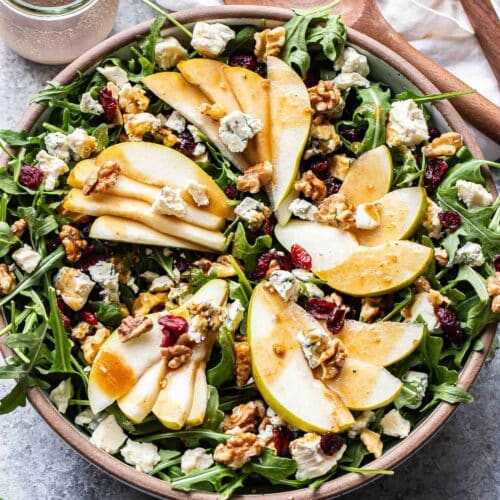 Pear Blue Cheese Salad