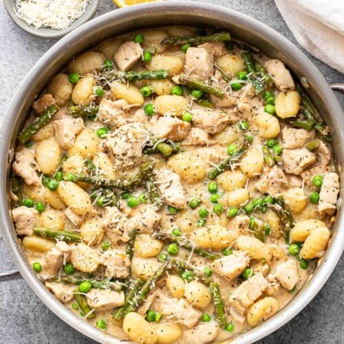 Gnocchi with Asparagus and Chicken - Recipe Runner