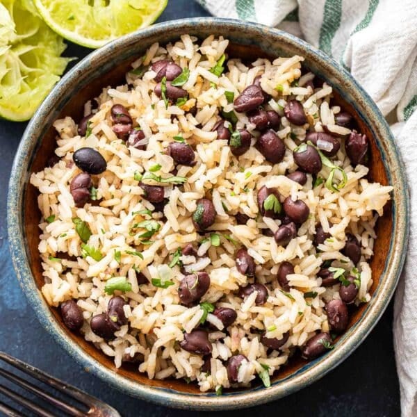 Simple Black Beans and Rice