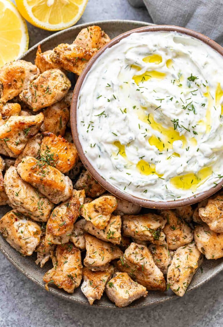 Greek Chicken Bites - Recipe Runner