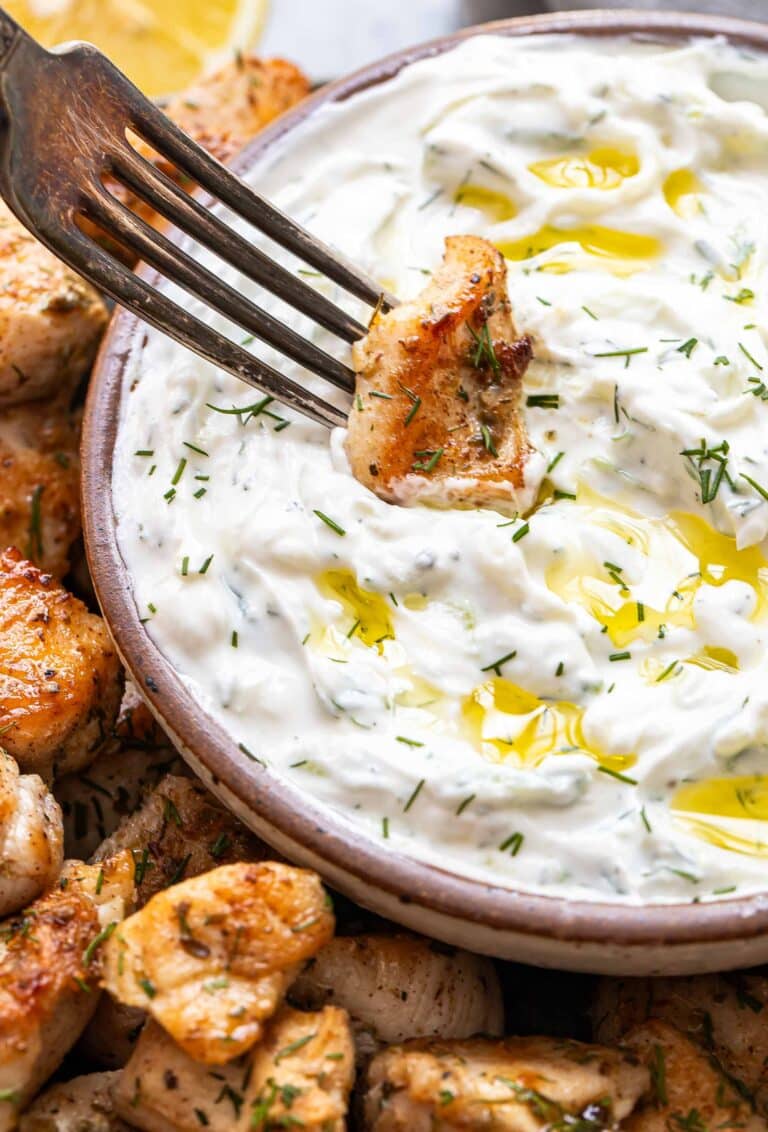 Greek Chicken Bites - Recipe Runner