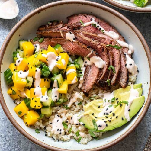Asian Steak Bowls - Recipe Runner