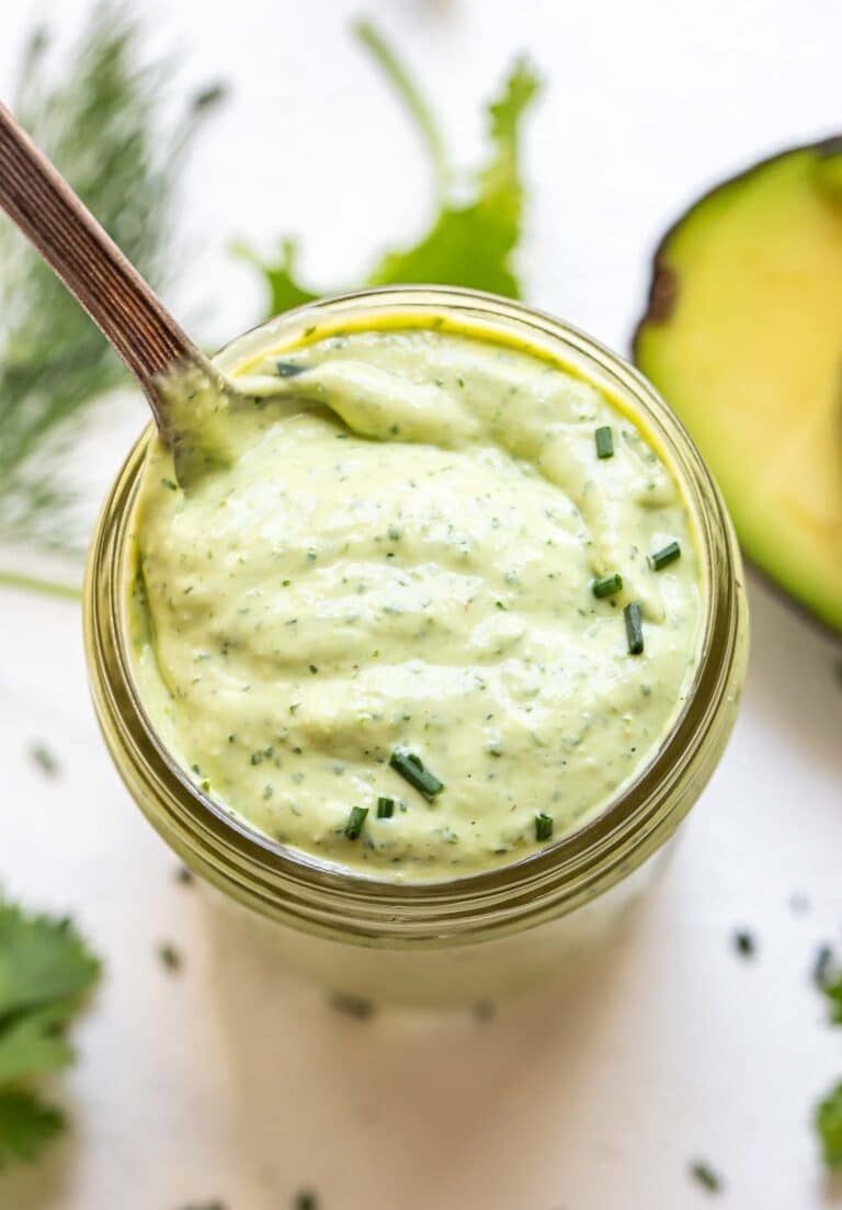 Avocado Ranch Dressing Recipe