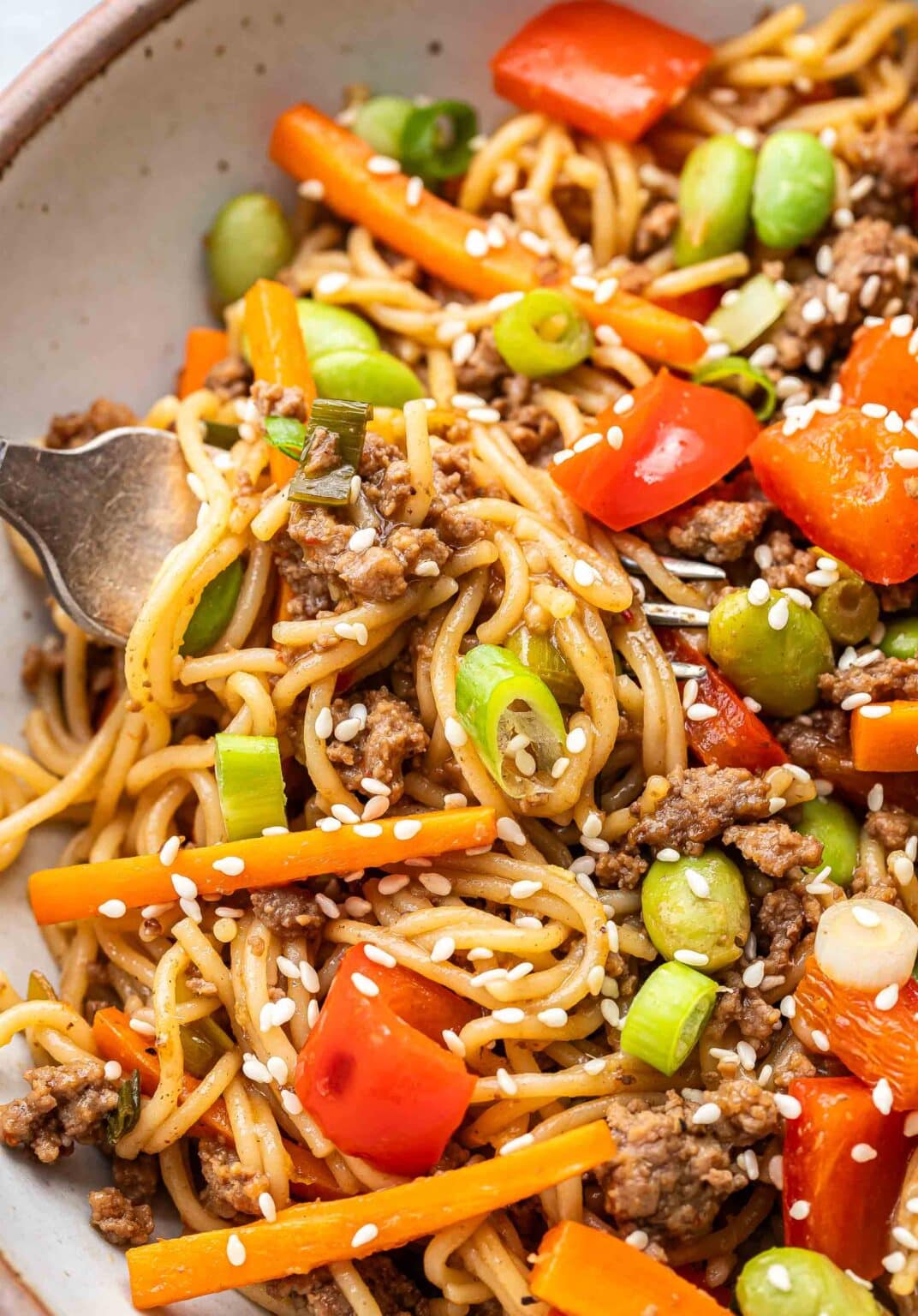 Ground Beef Ramen Noodles - Recipe Runner