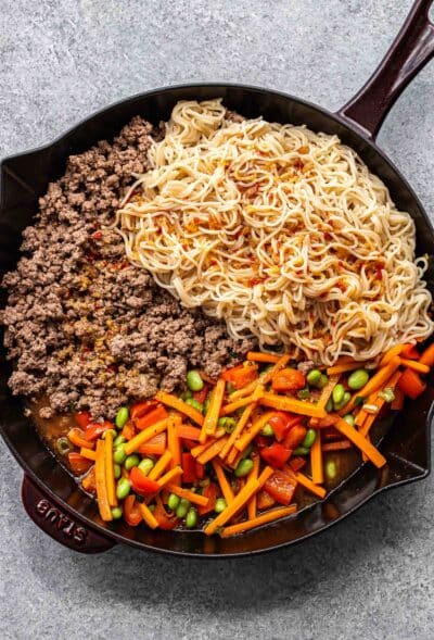 Ground Beef Ramen Noodles - Recipe Runner
