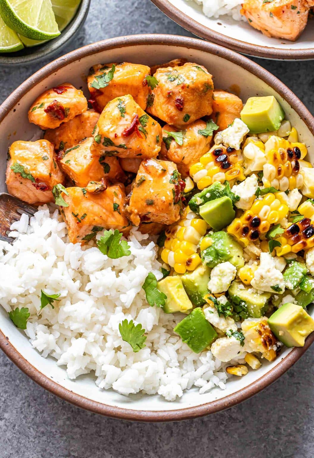 Honey Chipotle Salmon Bowls - Recipe Runner