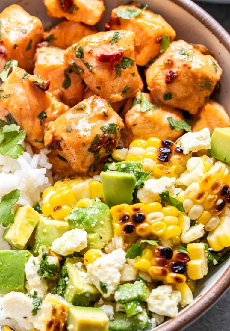 Honey Chipotle Salmon Bowls - Recipe Runner