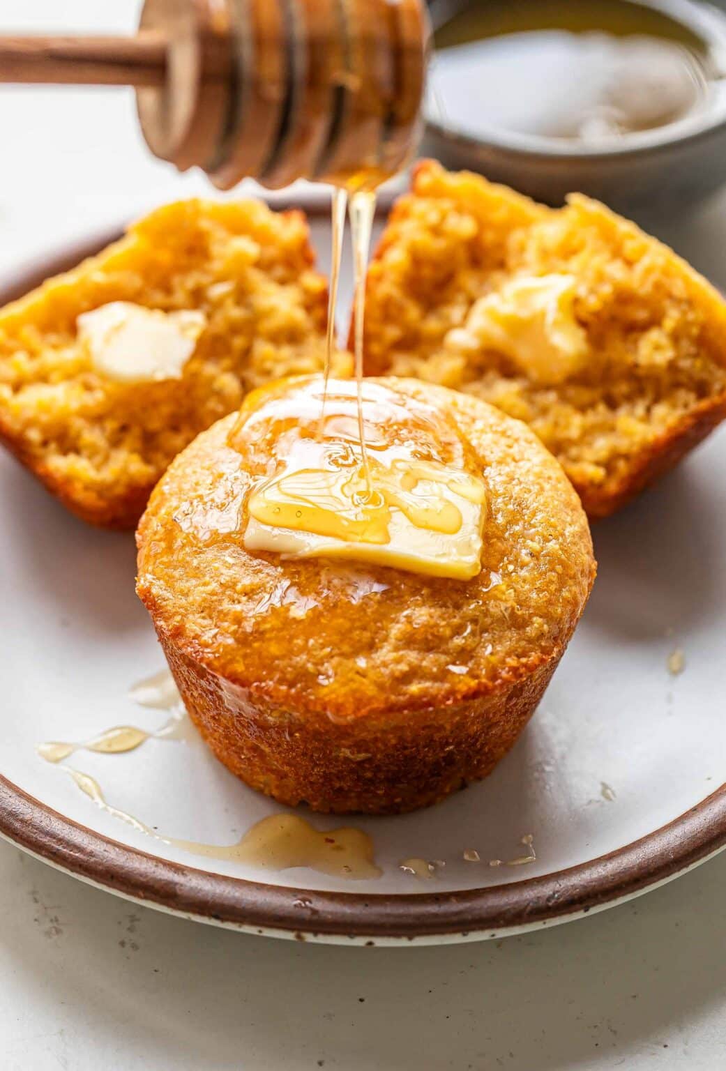 Honey Cornbread Muffins