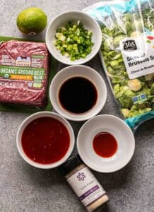 Ground Beef and Brussels Sprouts - Recipe Runner